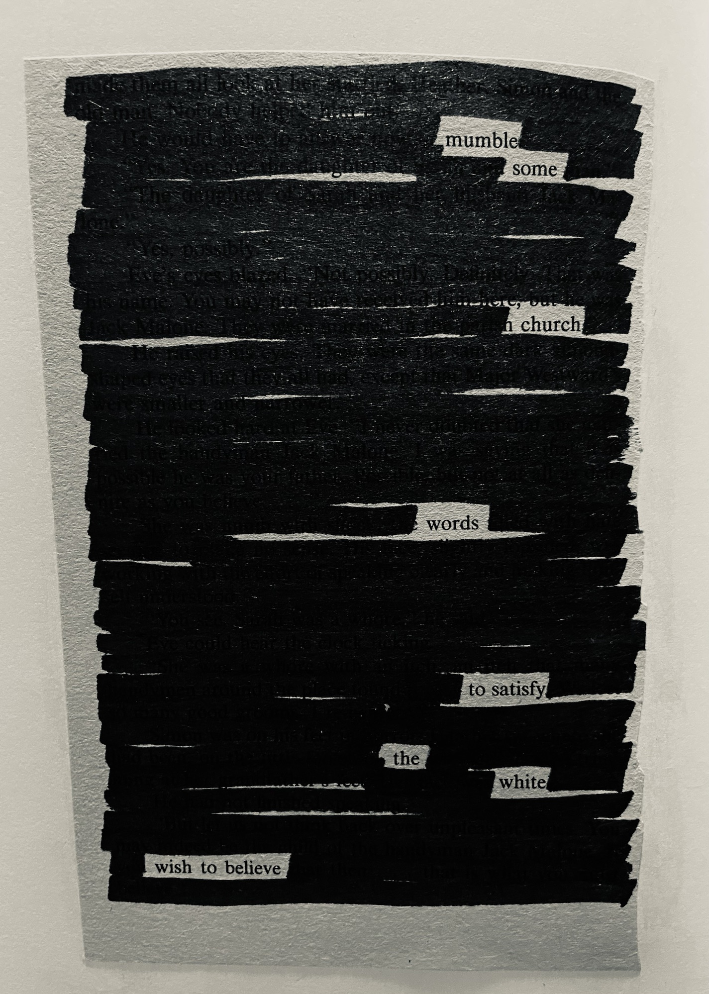 Mumbled Church Words – Jeffrey A. Nelson